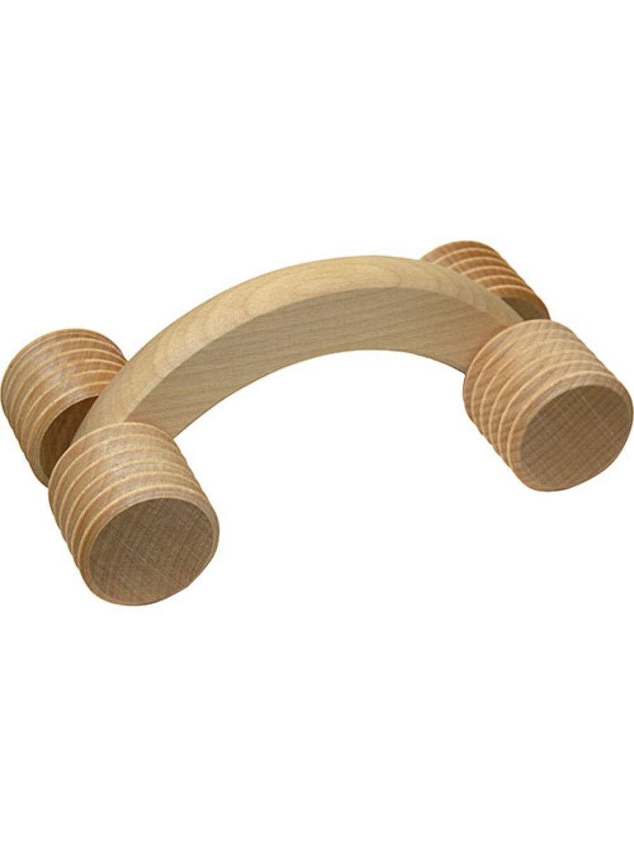 Массажер Тимбэ Продакшен "Коромысло", гладкий, деревянный, алтайская берёза