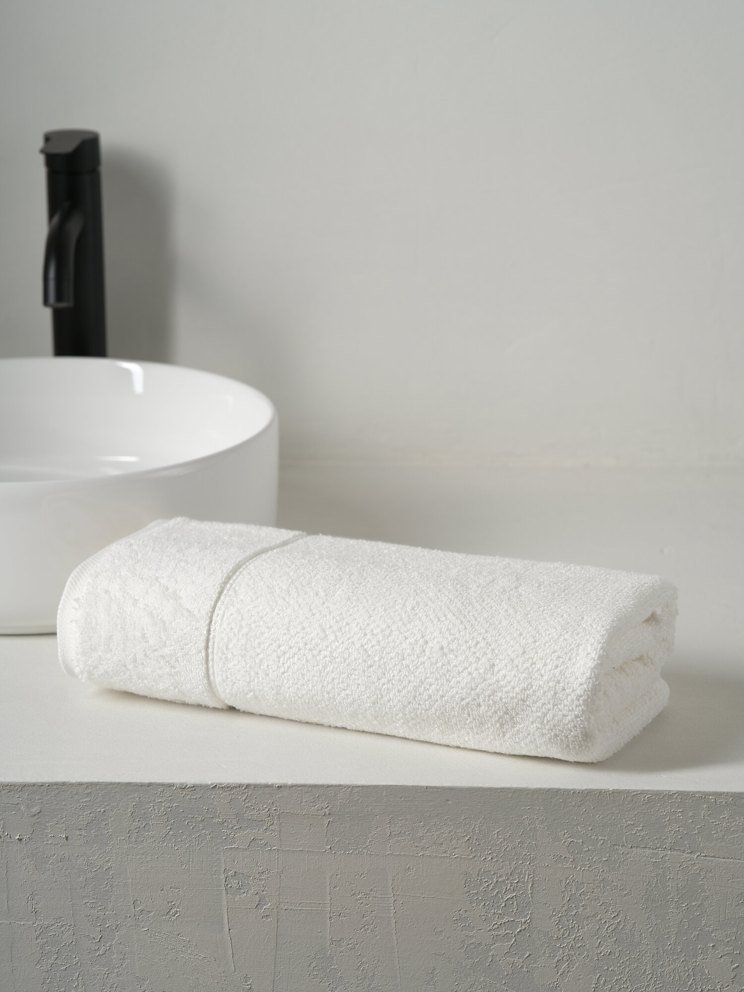 Полотенце махровое Ночь Нежна "Softness-2" Белый 70х140