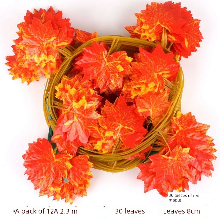 Золотые листья, искусственные листья, имитация листьев винограда, лозы, золотые листья, декор для труб, пластиковые