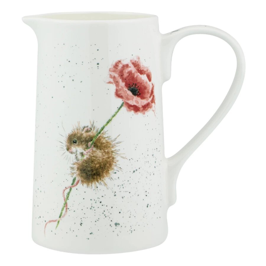Кувшин Royal Worcester Забавная фауна Мышка 1,1 л, фарфор костяной