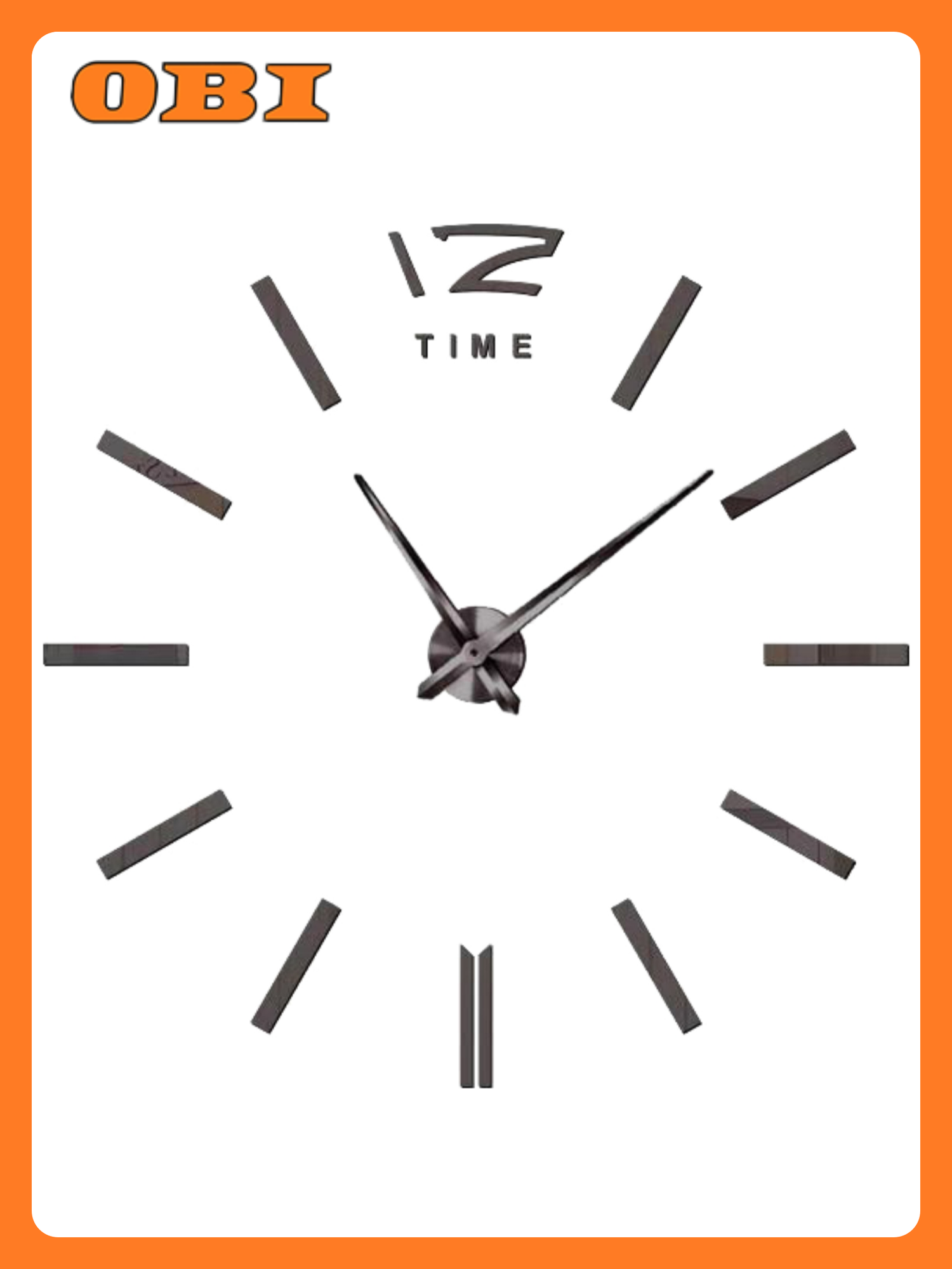 Часы настенные DIY 210335 металл 80-100 см
