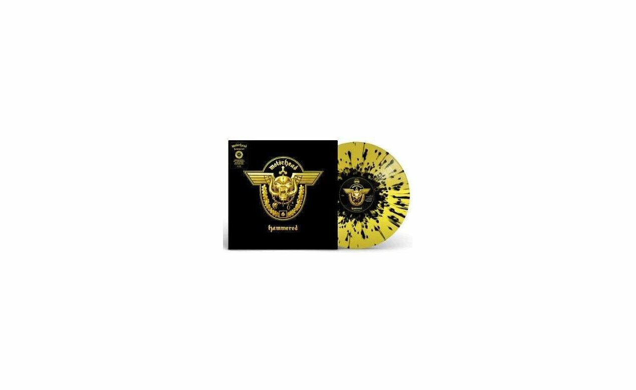 Виниловая пластинка Mot rhead - Hammered (Limited 20th Anniversary Edition) (Gold & Black Splatter Vinyl) (1 LP)
