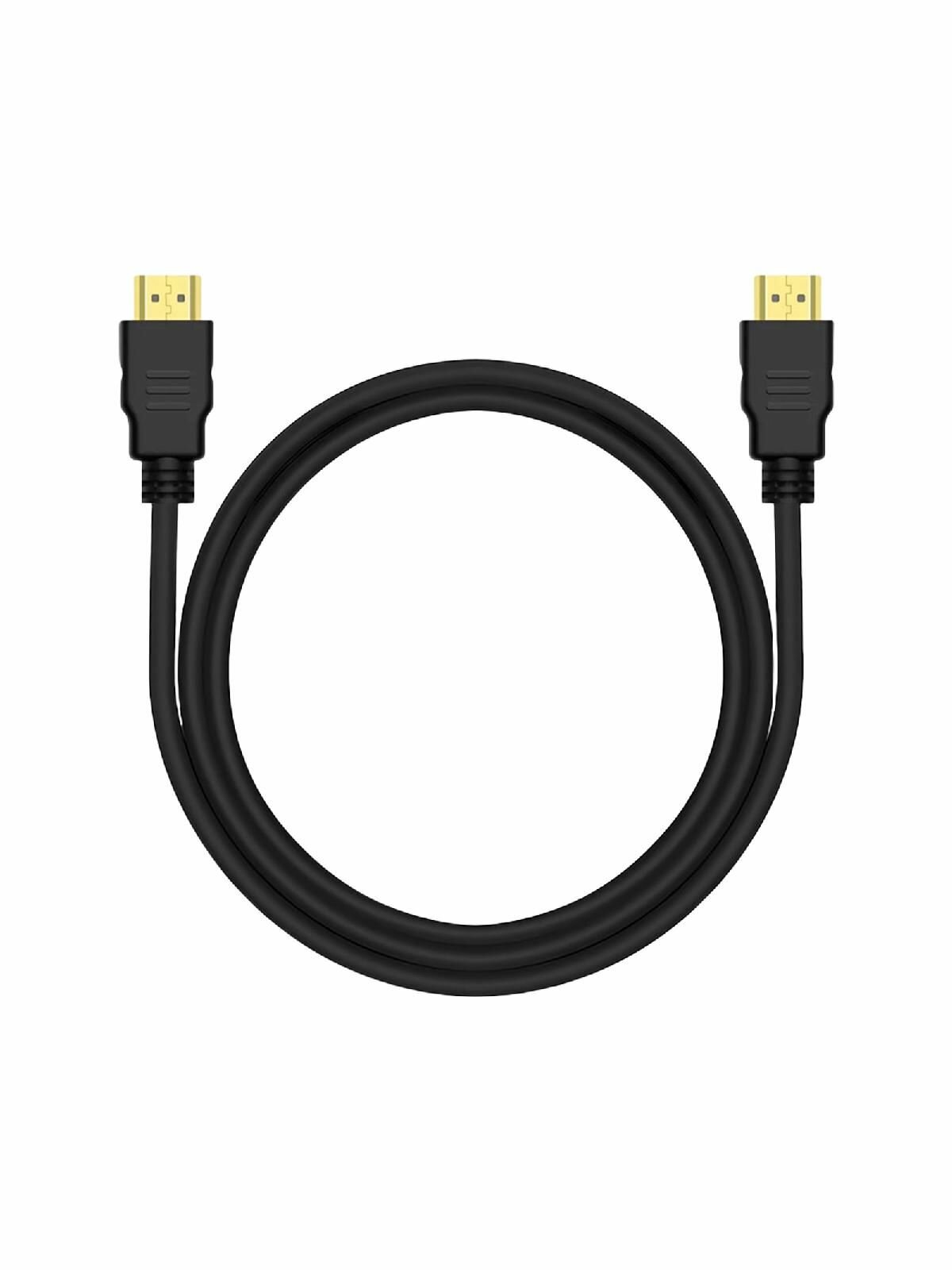 HDMI кабель для телевизора 5.5 7.0 с поддержкой HD - 1м, никелированный OD5.5