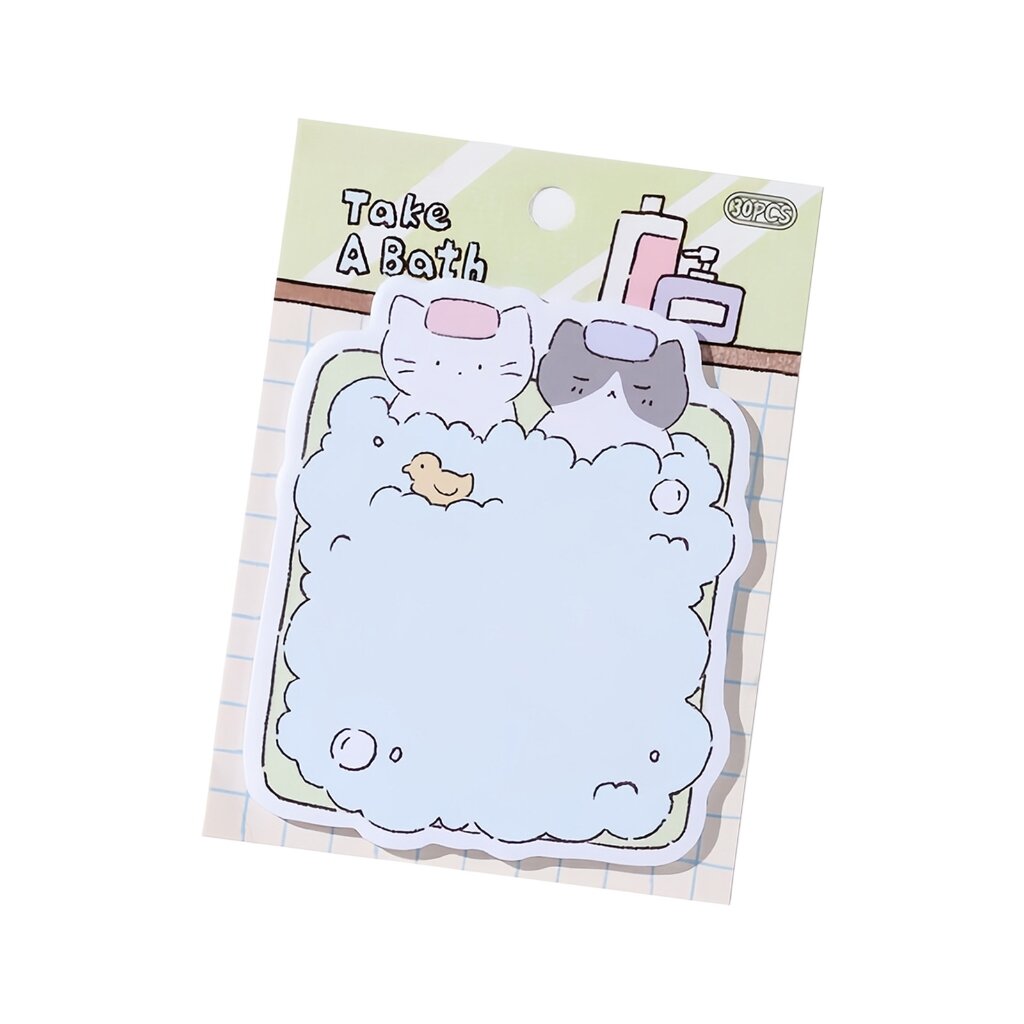 Бумага для наклеек с животными, съемная подложка для записей для досок объявлений Примечание