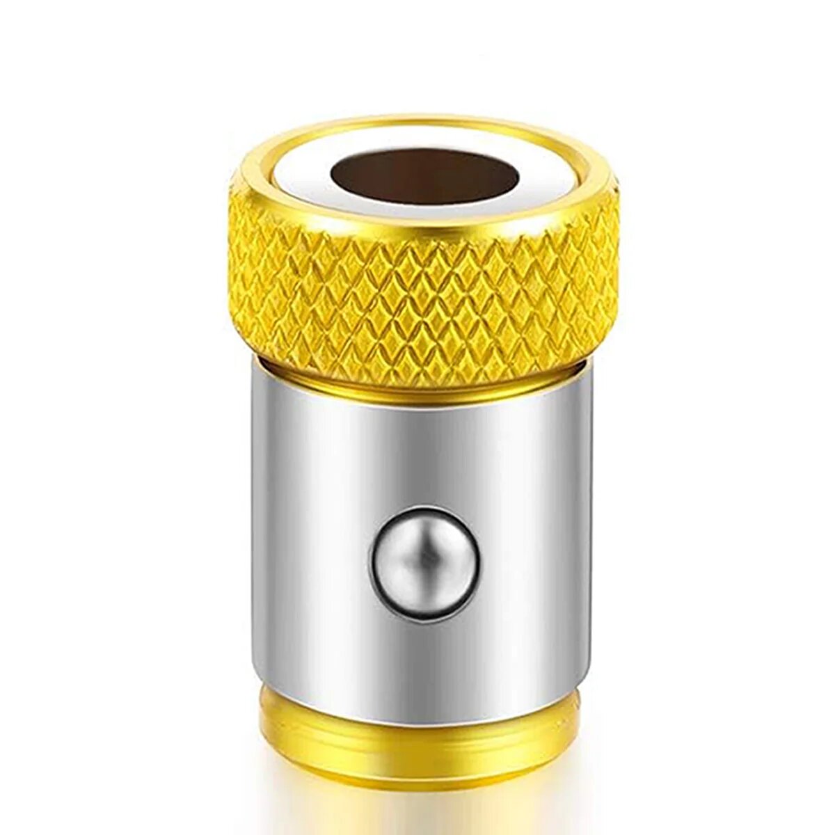 Магнитный кольцевой ключ для отверток 1/4" STONEGO, желтый