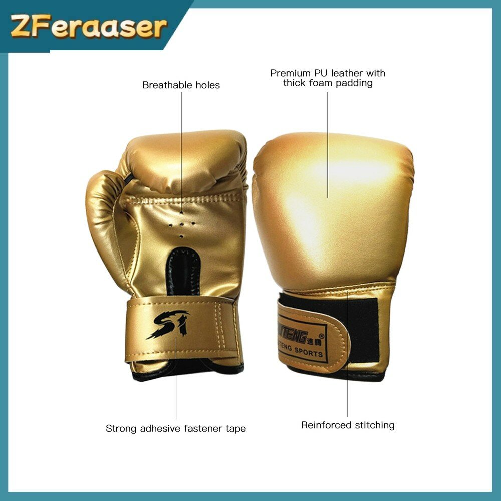 Детские Боксерские Перчатки Для Кикбоксинга Муай Тай, Оборудование для боксерских Груш, Для Детей от 3 до 10 лет