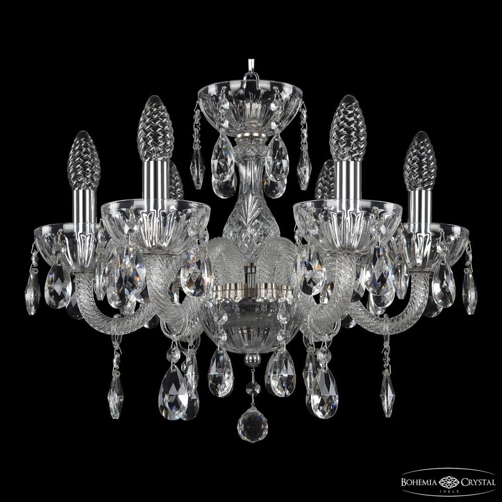 5417/6/141 Ni Clear/M-1H Люстра хрустальная Bohemia Ivele Crystal, 5417