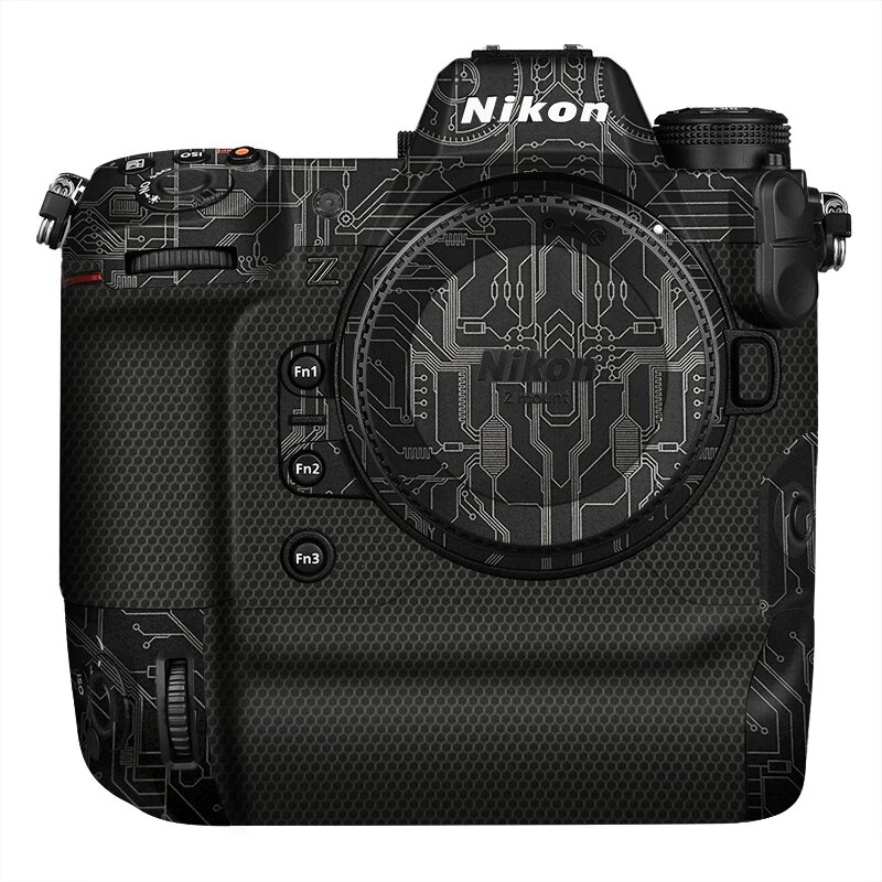 Полная защита 3M пленки для камеры Nikon Z9 с темно-золотым рисунком цепи, защитная пленка для зеркального фотоаппарата