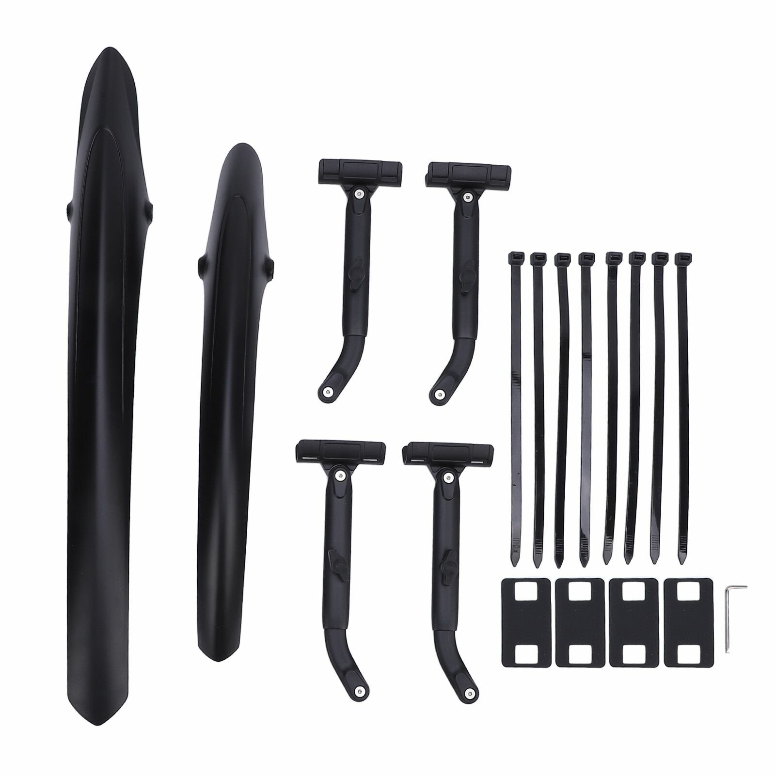 Защитное крыло для шоссейного велосипеда 700C, легкое, регулируемое, быстросъемное, для защиты от брызг