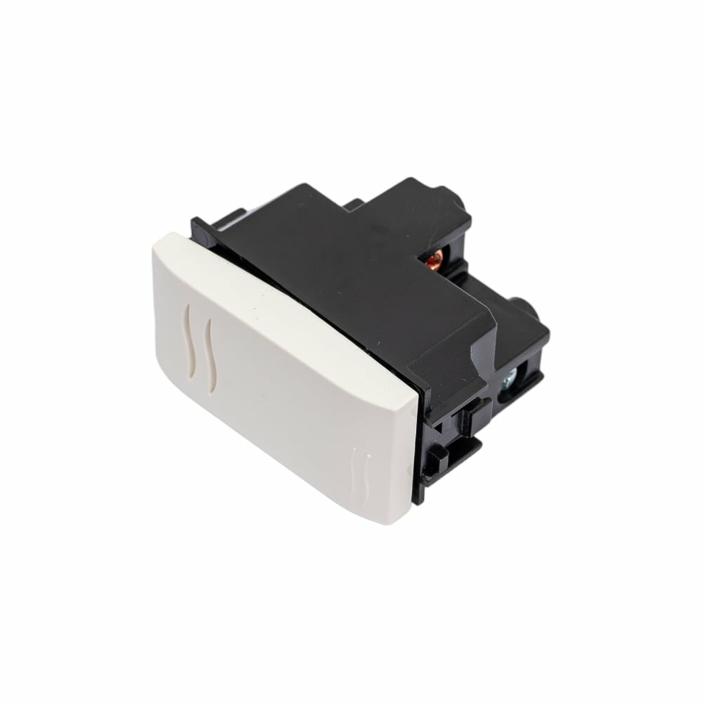 Переключатель DKC, белый, 1 модуль 76011B 24555