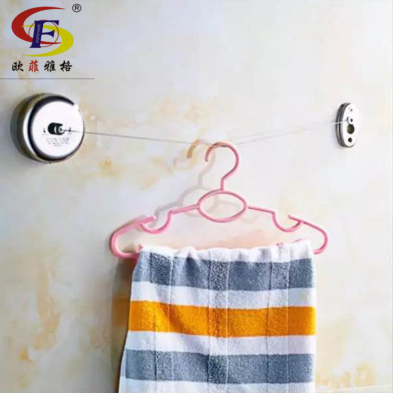 304 из нержавеющей стали Выдвижная бельевая веревка балкон невидимая Сушилка сушилка ванная комната отель крытый