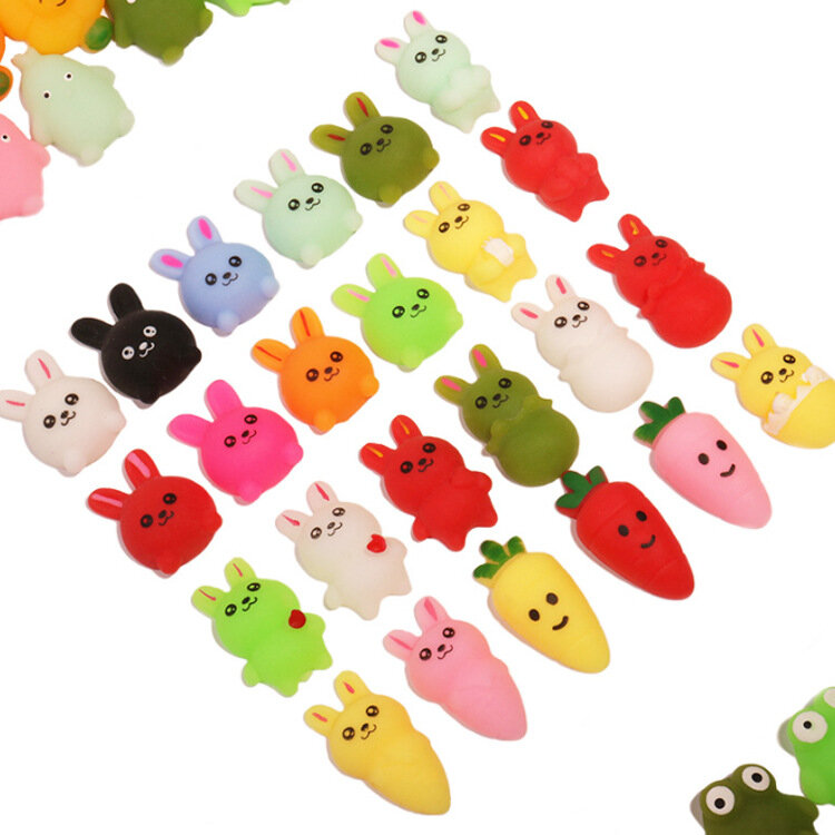 Популярные трансграничные игрушки-сквиши в виде животных, фруктов и динозавров для Пасхи, Хэллоуина, Рождества и снятия