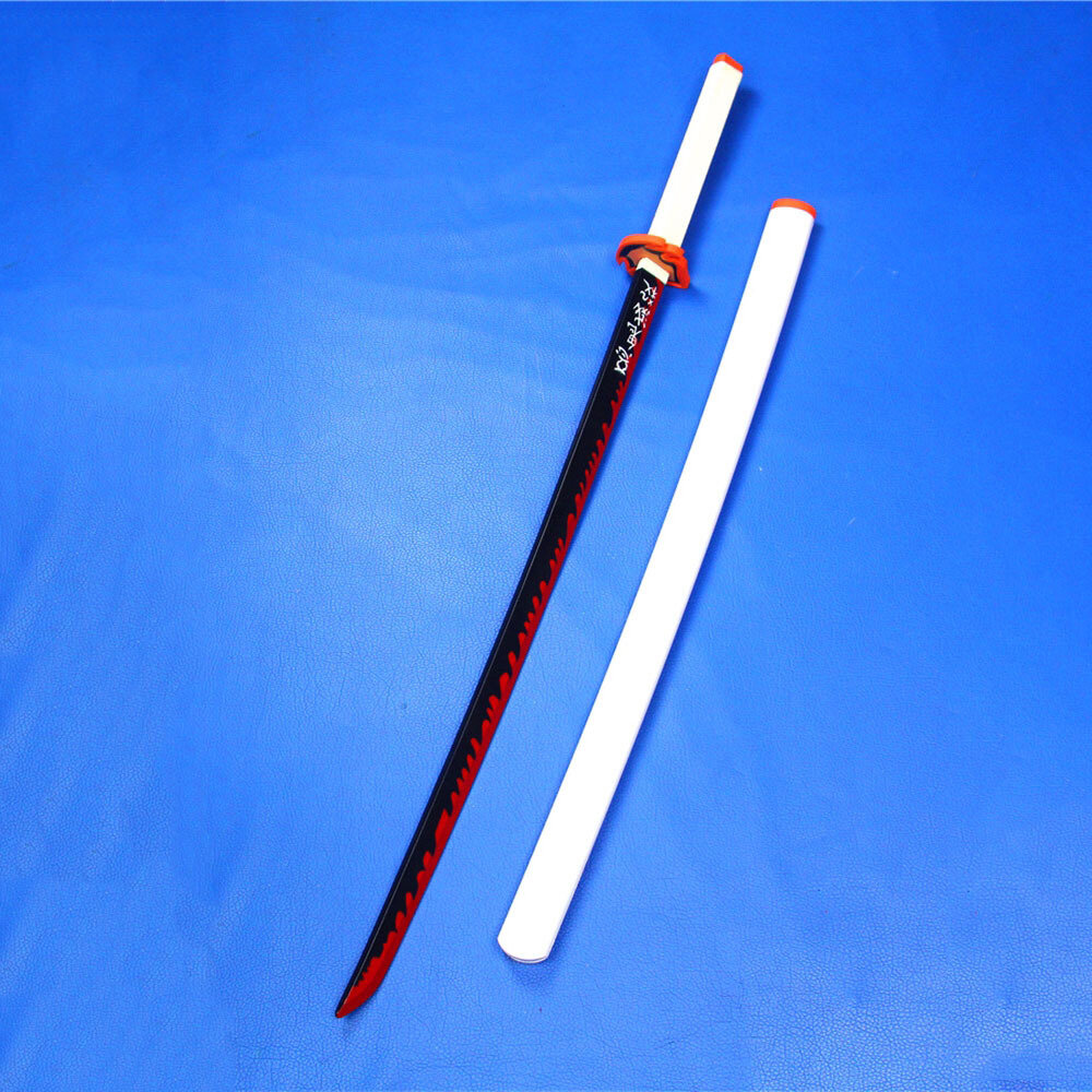 Горячая продажа детского резинового меча для косплея, японский PU резиновый меч Demon Slayer, Танджиро Камадо, не заточенный