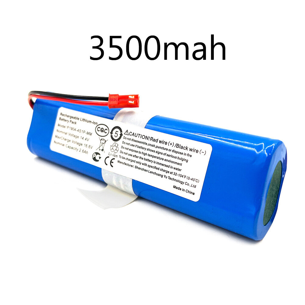 Подходит для батареи робота-пылесоса Xiaomi ILIFE 14.4v/14.8v V3s Pro V5s Pro V8s X7