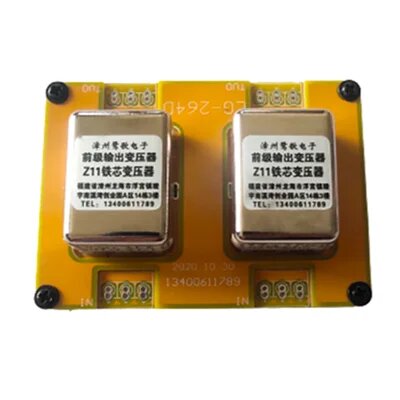 Материал Z11 600 Ом: 600 Ом, аудио трансформатор с медным покрытием, экранирующая крышка, Двусторонняя схема 10 Гц ~ 72 кГц-1D XLR-XLR