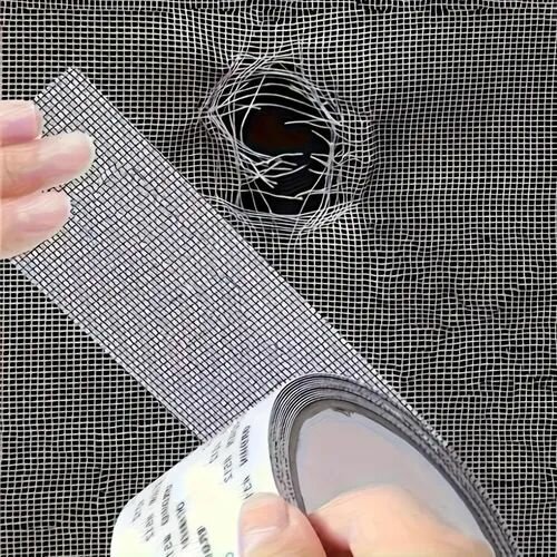 1 шт. высокопрочная клейкая водонепроницаемая сетчатая лента для дверей и окон
