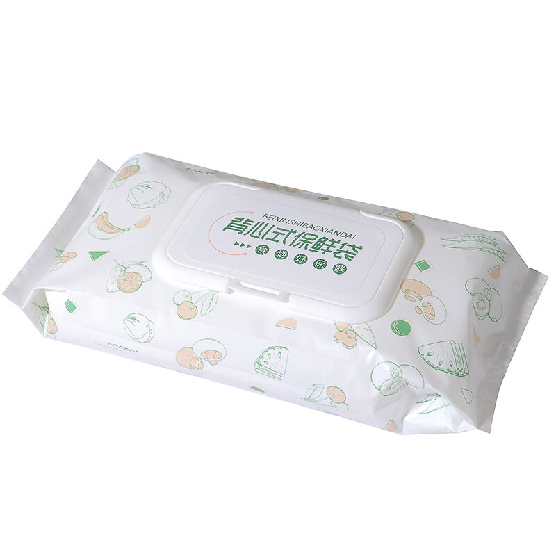 Толстостенные герметичные мешки для хранения пищи в морозилке и холодильнике - 26x32 см многоразовые пластиковые пакеты