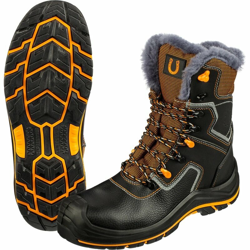 Ботинки с высоким берцем PERFECT PROTECTION ПУ/НР с ПП+НМ+АС р.42 (111735)