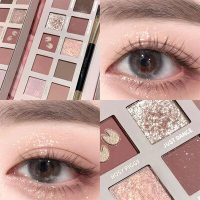 Палитра теней для век Perfect Diary, двенадцать цветов, животные: красный лис, золотой тигр, осенний дикий каштан, лошадь, ледяной волк, коллаборация Nezha, новогодняя палитра лошадей