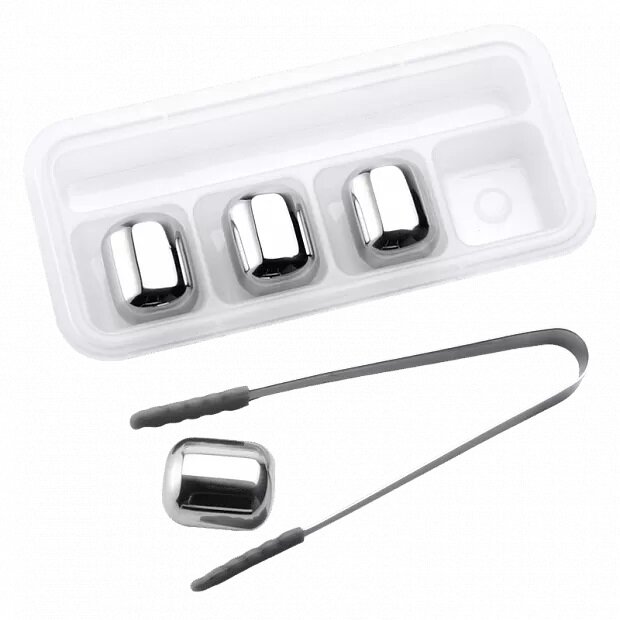 Охлаждающие камни для виски Circle Joy Ice Cubes (CJ-BK01) (4 шт.)
