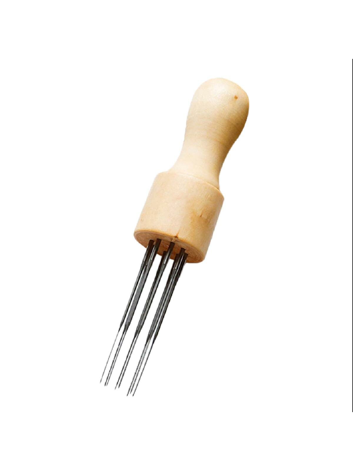 Шерстяной войлок poke poke 8 игольчатый тканевый инструмент из массива дерева с набором из восьми игл