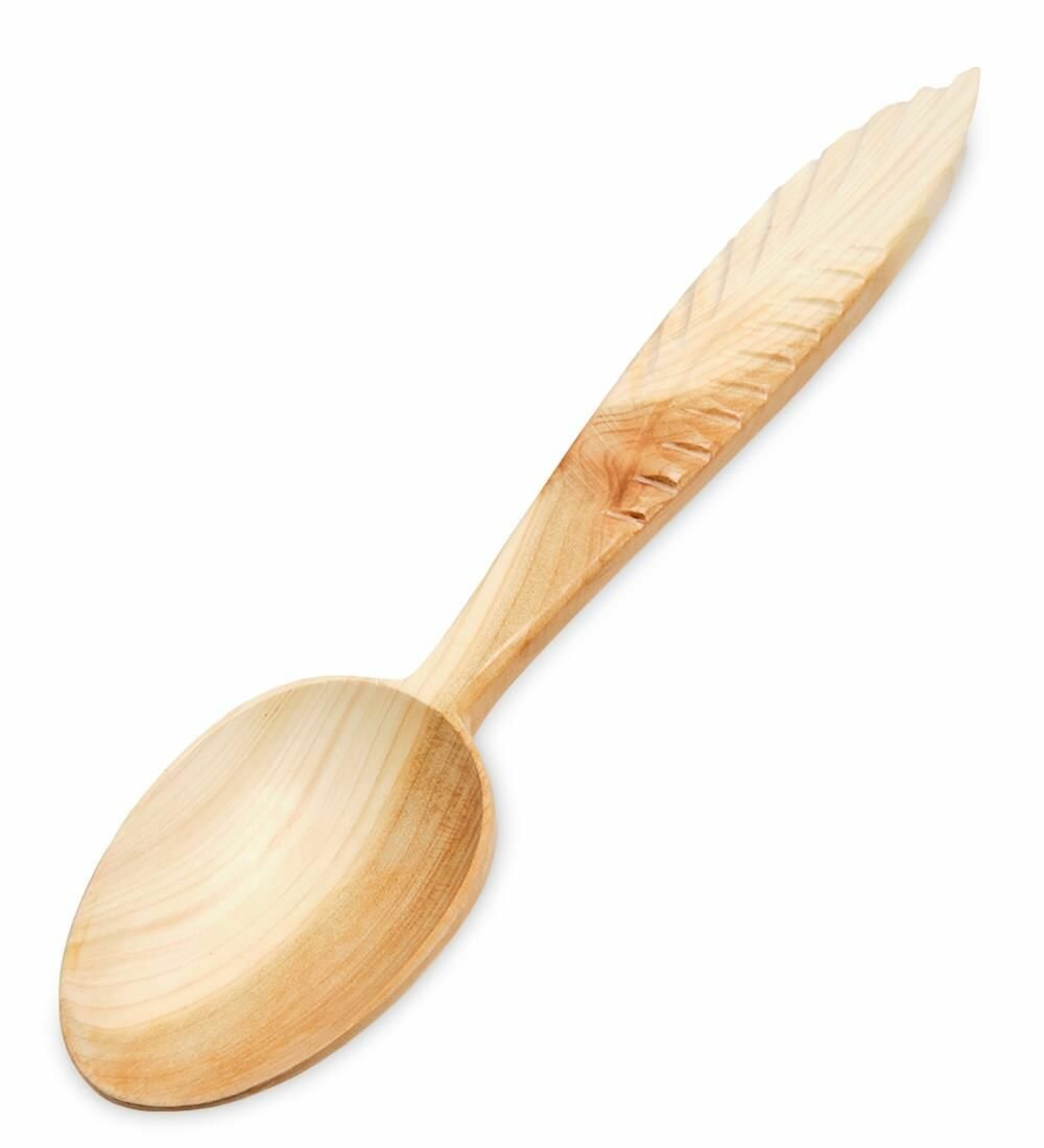 Ложка деревянная 22х4,5 см. A2170897 Народные промыслы, Россия.