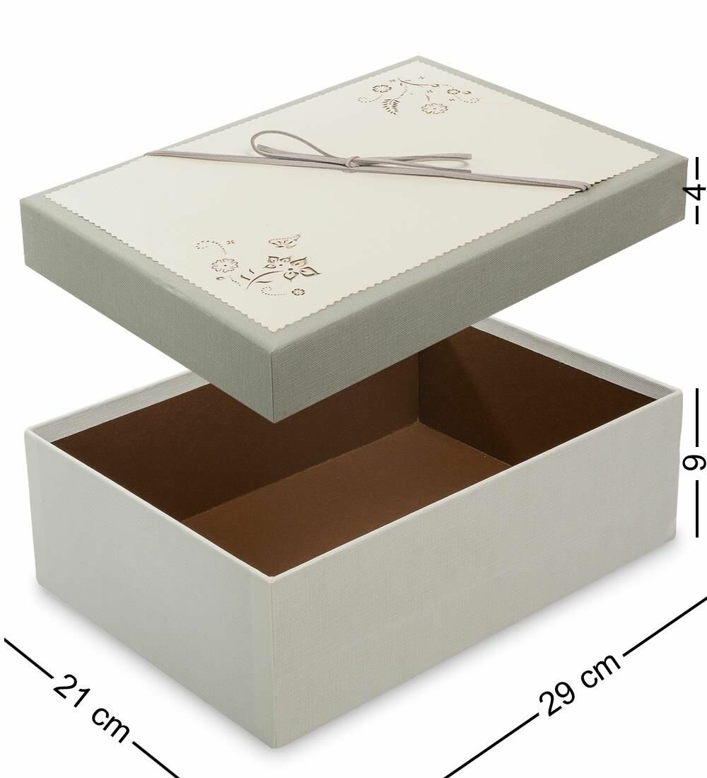 Коробка Прямоугольник цв. белый WF-69/2-B Packing Symphony Финляндия