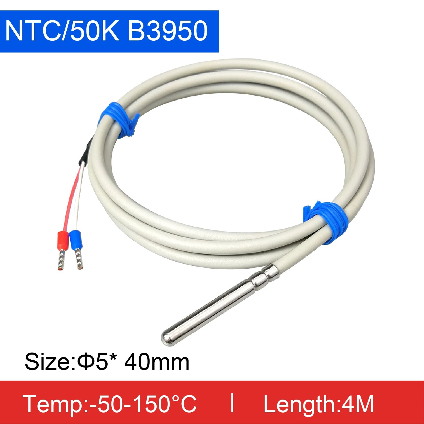 Датчик температуры CERTEON NTC 10K/50K/100K NTC-50K-4M