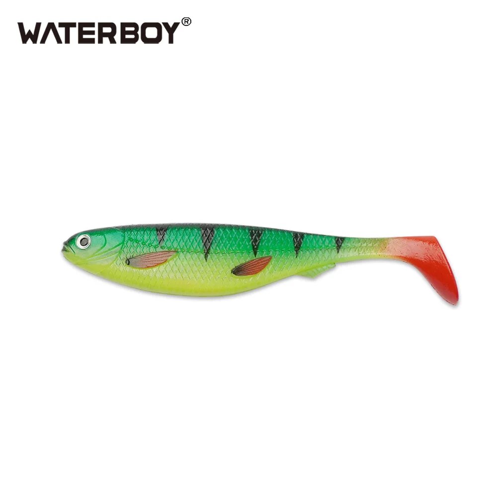 WATERBOY OEM Мягкая приманка Фабрика 12,5 см 15 см 20 см Большие оттенки Материал ПВХ Т-образный хвост Софтбейты Мягкая приманка для рыбалки
