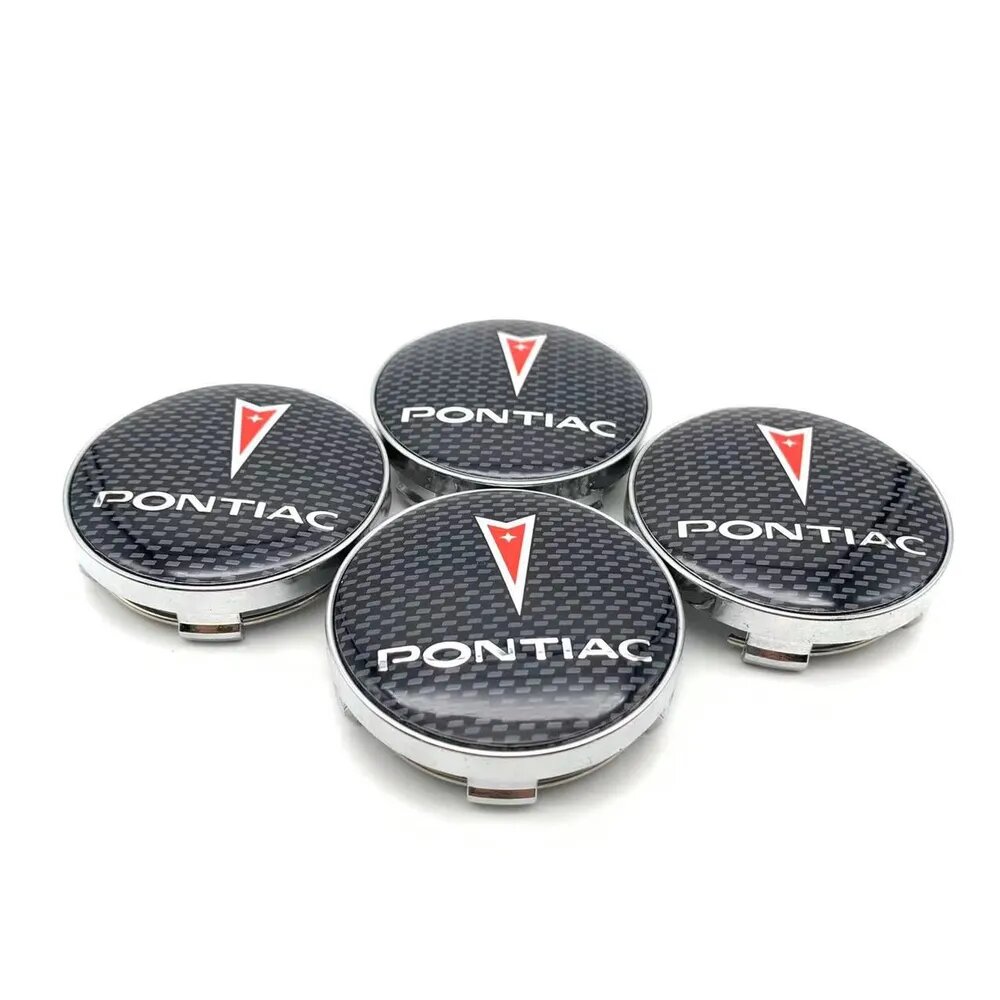 Колпачки заглушки на литые диски PONTIAC/понтиак 60/56/10 мм 4 шт.