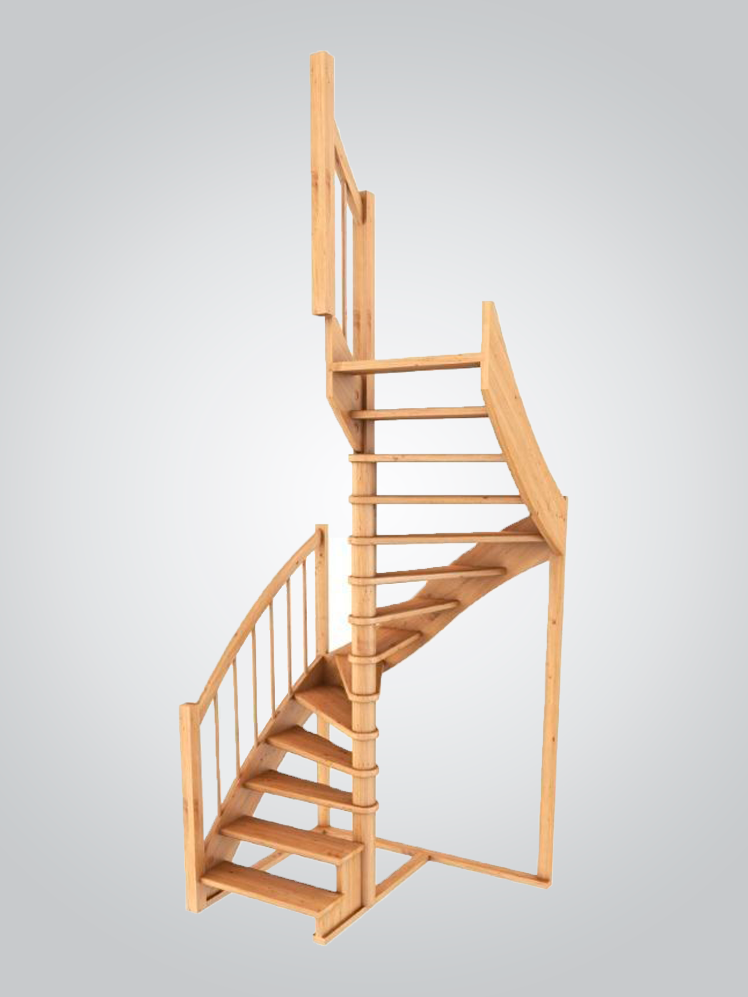 Лестница на второй этаж К-005м/2 Правая