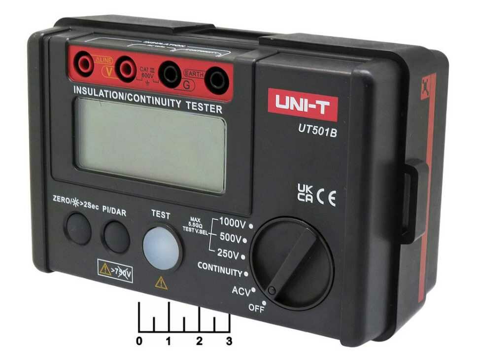 Измеритель сопротивления изоляции UT-501B