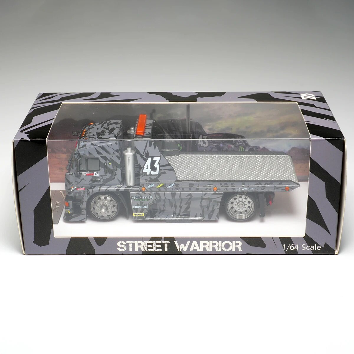 SW 1:64 Mustang Hoonicorn RTR F150 Hoonitruck Panda Фигурка KamaZ