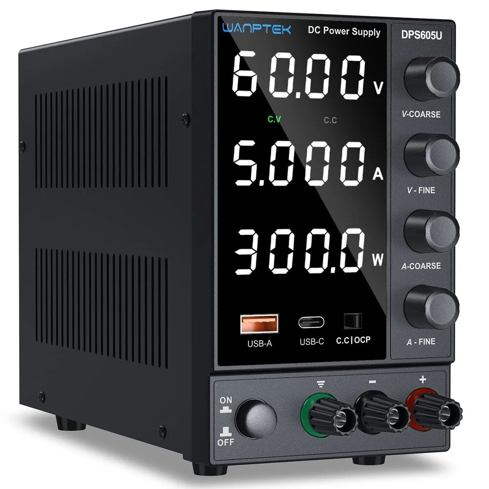 Лабораторный источник питания 60 В 5 А wanptek DPS605U Регулируемый источник питания постоянного тока