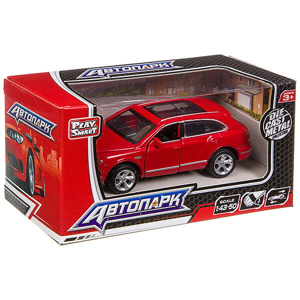 Автопарк Модель машины Bentley металл, инерционная 1:50 6528 с 3 лет