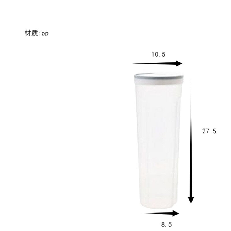 Контейнер для хранения лапши, пищевой, для круп, подвесной, для лапши, пасты, ведро для дозирования, герметичная банка для хранения, большая емкость для кухни
