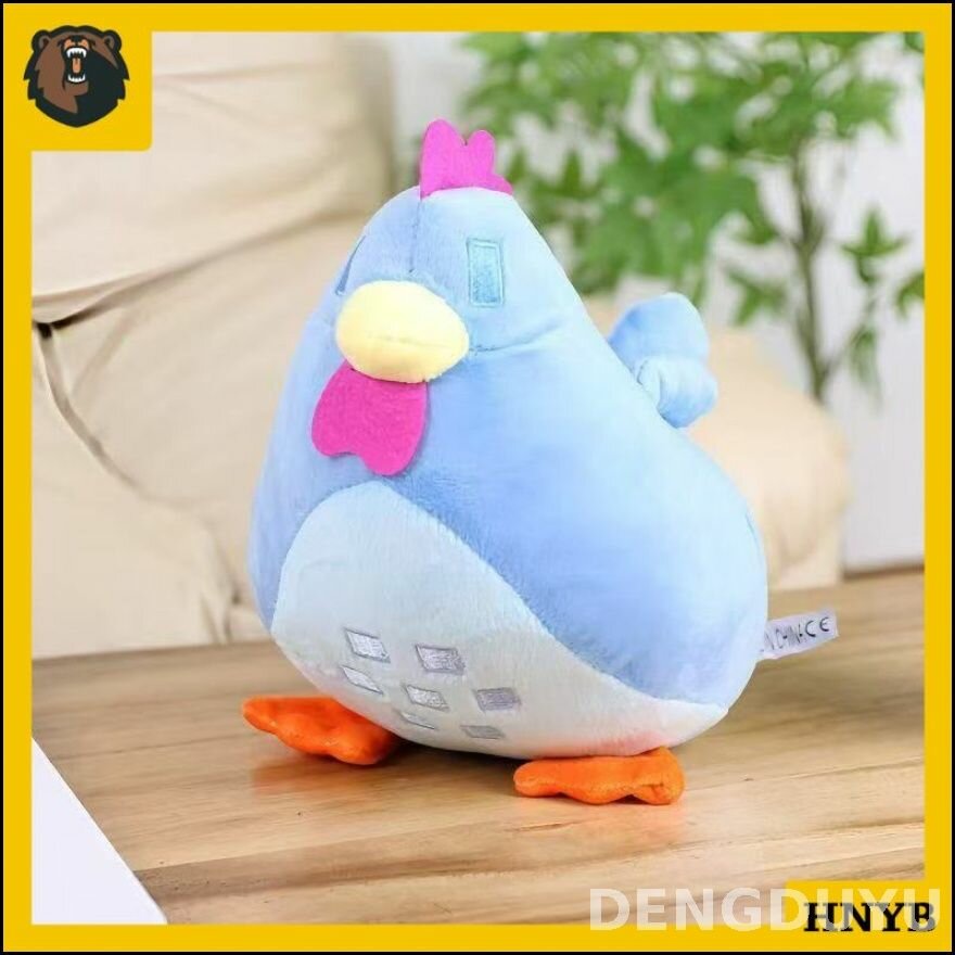 Мягкая игрушки Долина звездной росы Голубой цыпленок / Stardew Valley blue chicken (20 cm) Подарки для болельщиков