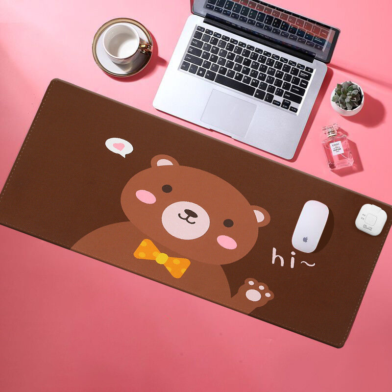 Нагреваемая мышь подставка для офисного компьютера, большая теплая подставка для стола, подогреватель для рук для студентов, нагревательная подставка для стола 80