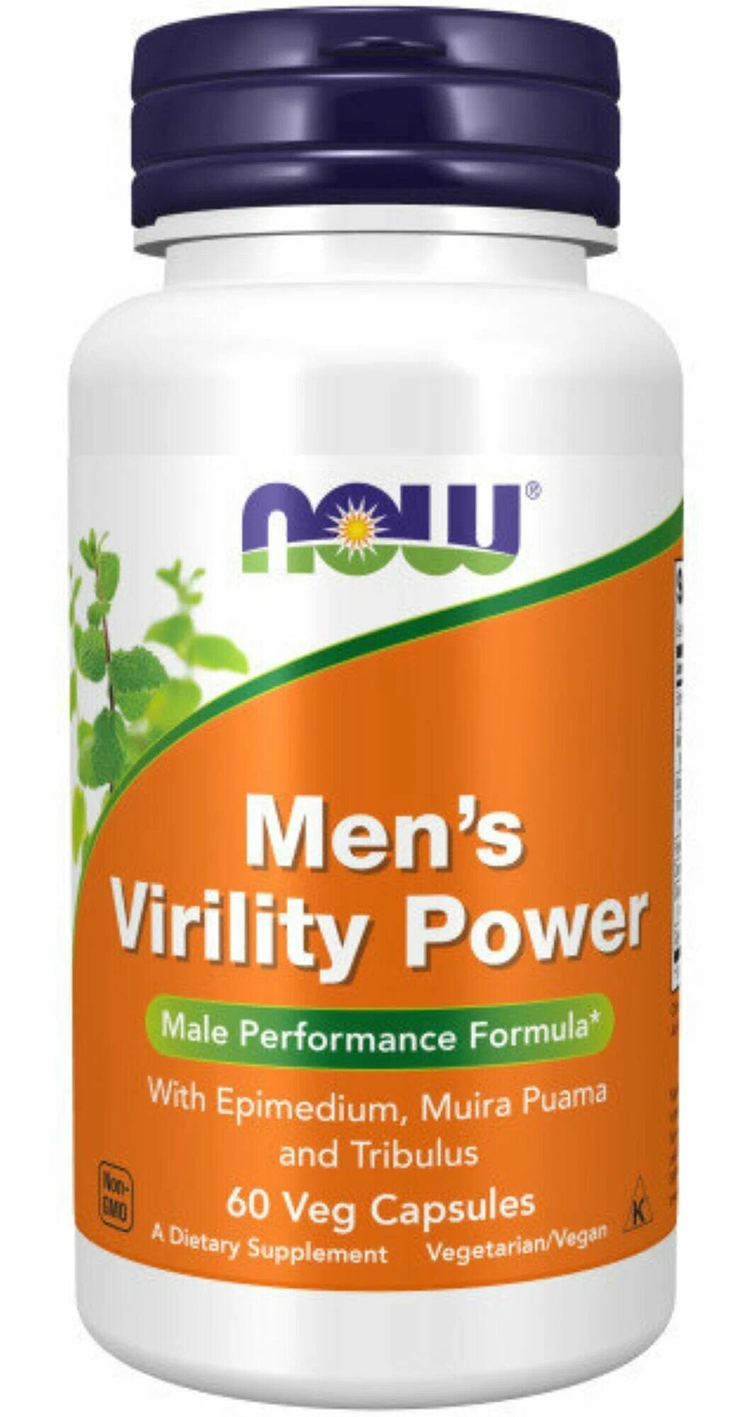 Витамины для мужской силы, NOW Mens Virility power 60 капсул