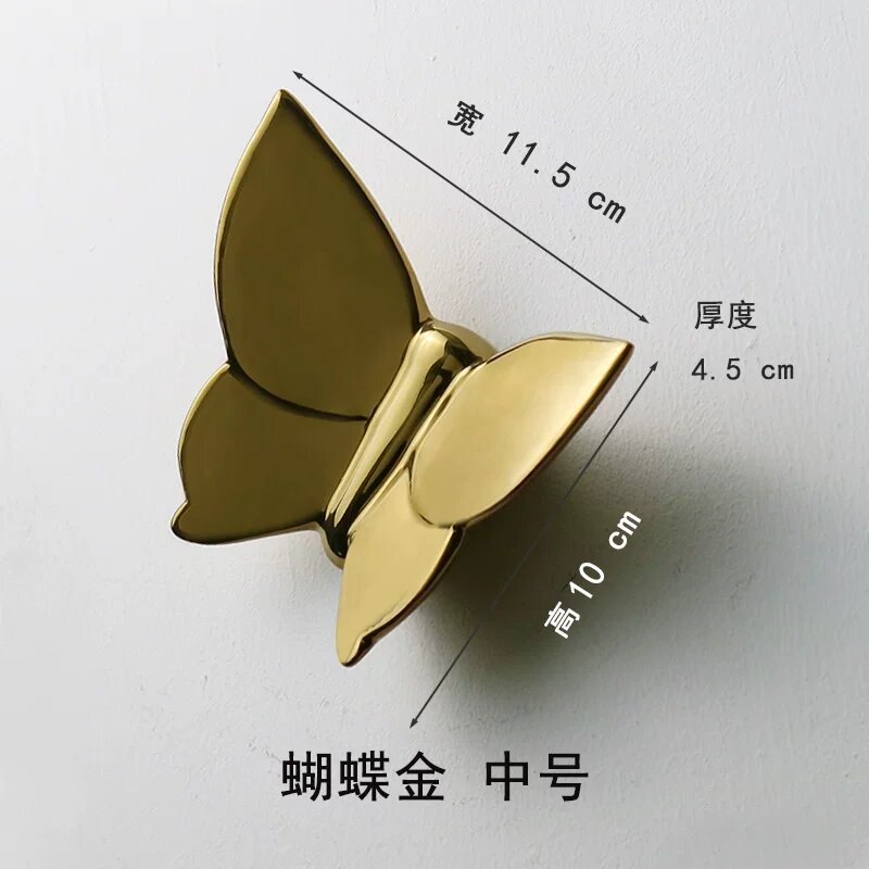 Керамическая 3D-панель в виде бабочки для декора стен в гостиничных номерах, фон для телевизора, украшение для спальни