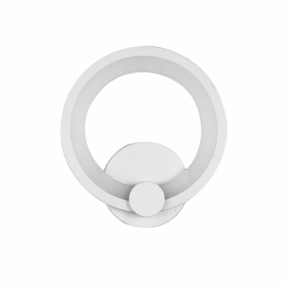 Светодиодные настенные светильники из акрила Modern Wall Lights, AC85-265V, 12W, теплый белый (3000K), для спальни, коридора, лестниц, ванной комнаты, материал акрил и железо, белый цвет, 4 типа (по выбору), вес упаковки 600г, размер упаковки