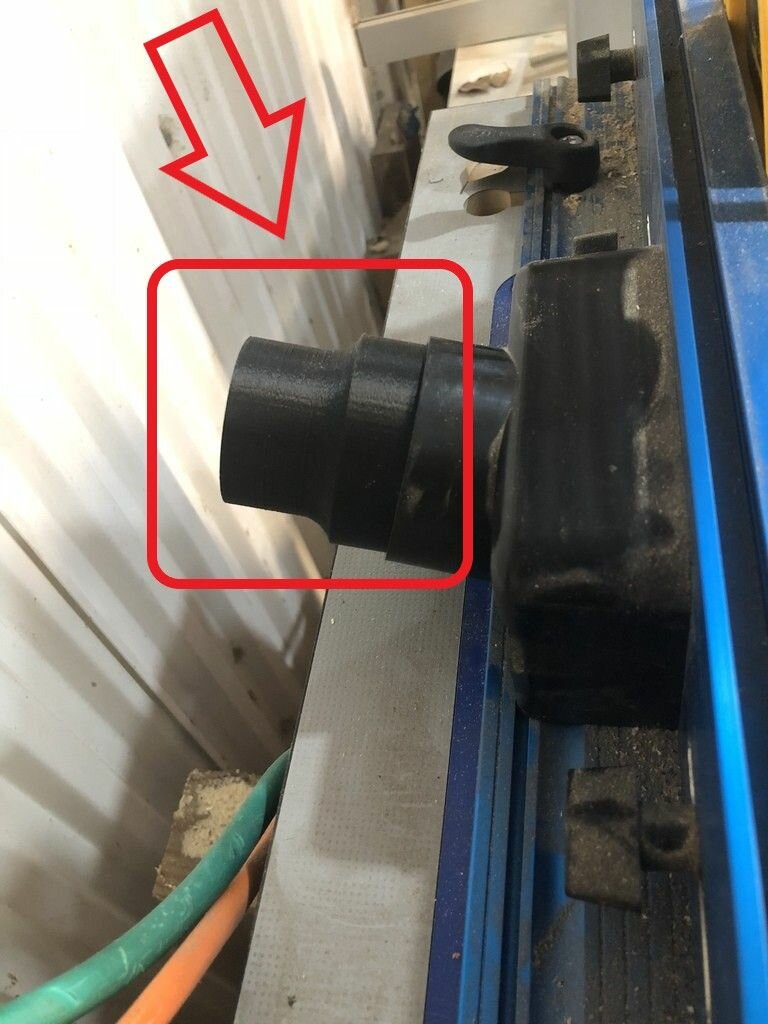 Пылеотвод фрезерного стола Kreg mini Router под Festool