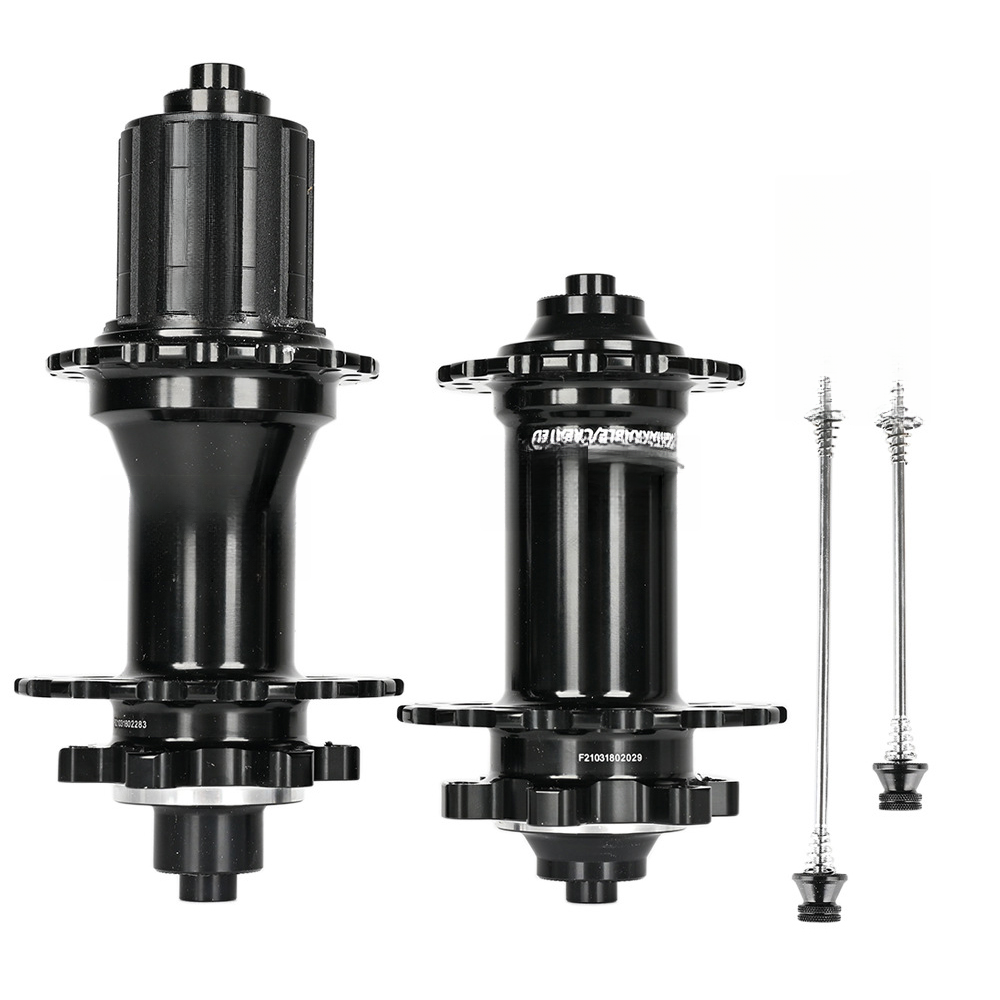 1 Пара Конца Колес MTB Велосипедные Передний Задний HG 8-11 Скоростей 4 Когтя 32 Отверстия Дисковые Тормоза с Быстрым Разбором, Черный/Красный, 32H/36H, Передний 100*9мм Задний 135*10мм, Легкий Сплав, 2 Передних/4 Задних Подшипника, Вес 493гр