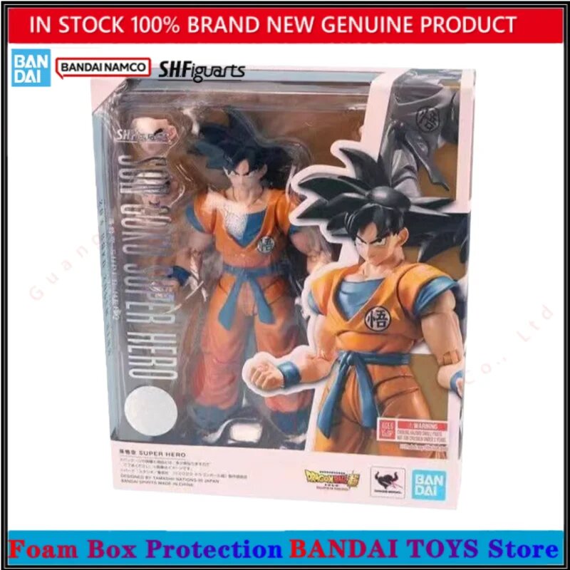 BANDAI S.H.Figuarts Dragon Ball DAIMA Son GOKU Фигурка ПВХ Black Goku