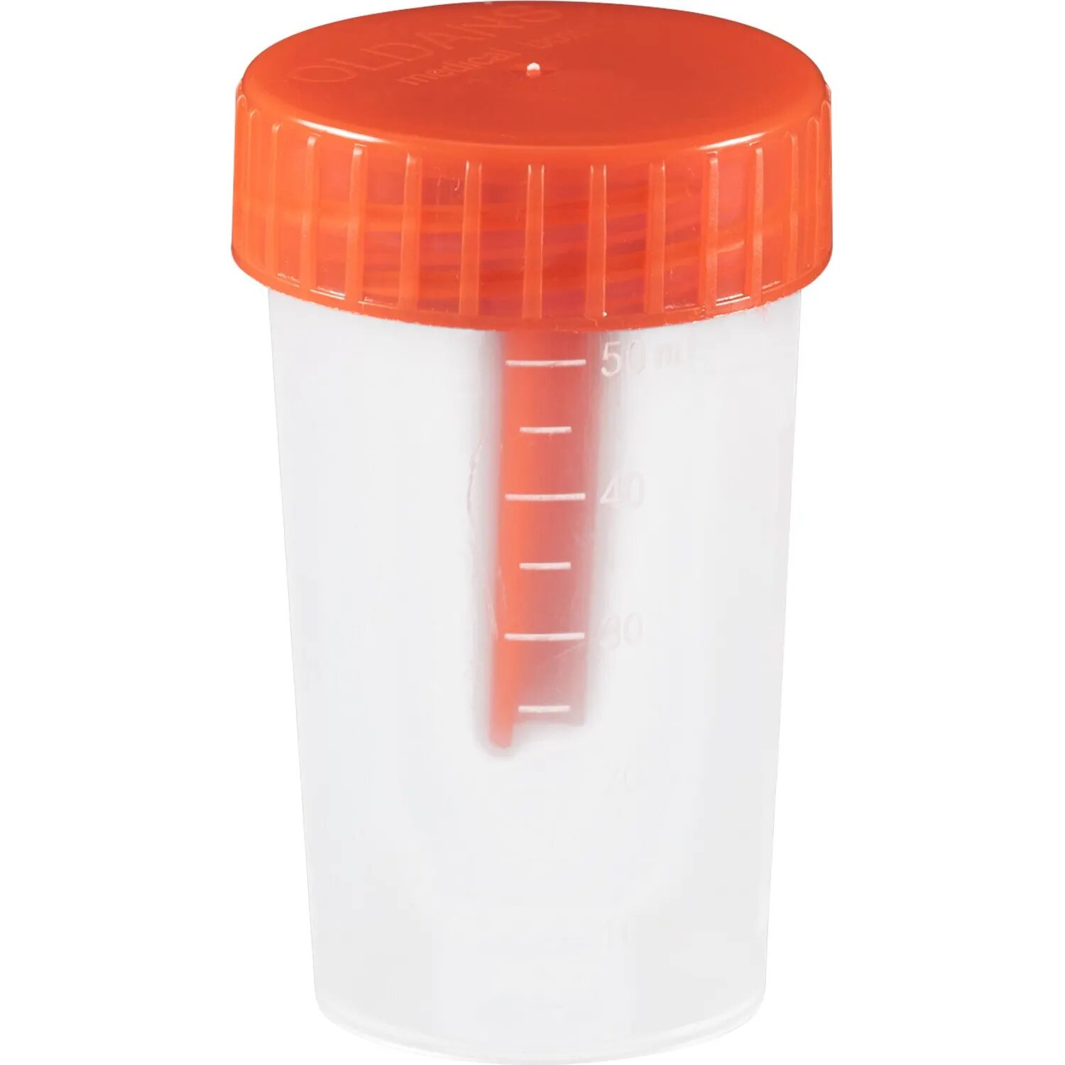 Контейнер д/сбора биопроб 60 мл стерил, 750 шт/уп олданс