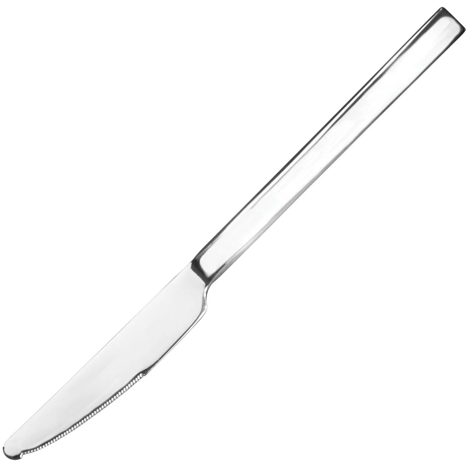 Нож столовый 'Профиль'; сталь нерж, L=231/100, B=5мм; металлич. 12шт/уп