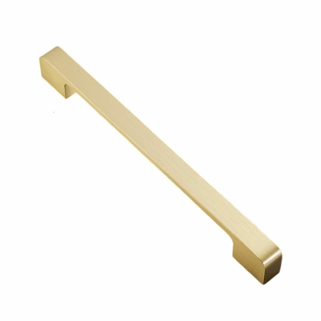 Латунные ручки для шкафов и кухонных гарнитуров, простой монтаж, 160mm