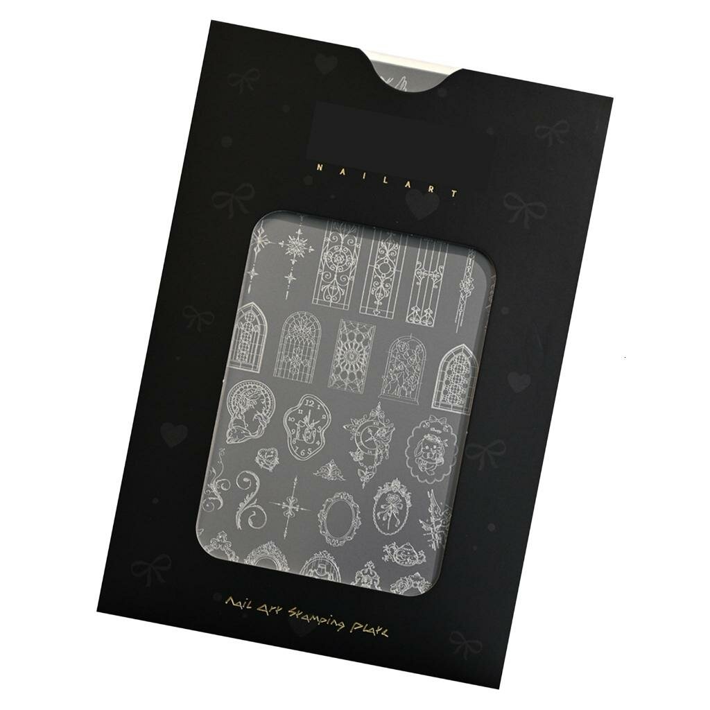 Набор для стемпинга в стиле хоррор, нержавеющая сталь