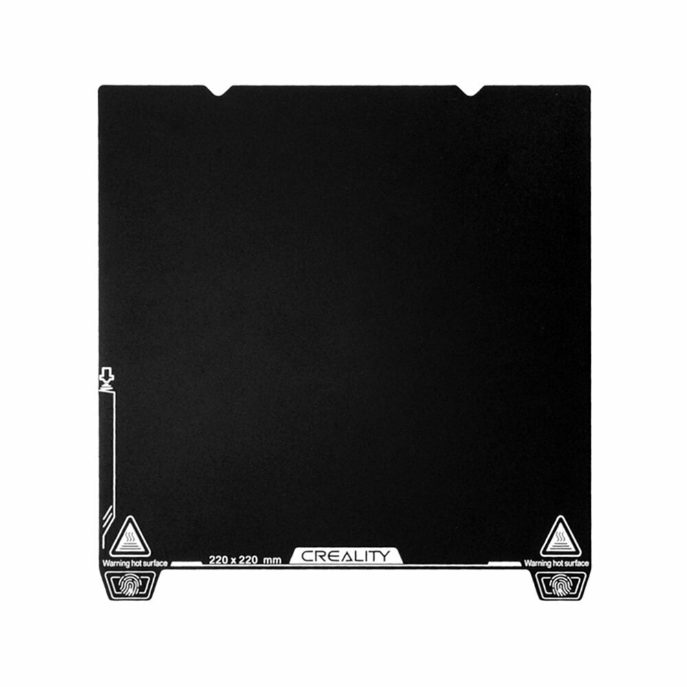 Creality Пластина для печати из эпоксидного смолы Двусторонняя 235×235mm Совместима с Ender-3 S1, Ender-3 S1 Pro, K1, Ender-5 S1, CR-10 SE, Ender-3 V3, Ender-3 V3 SE, Ender-3 V3 KE, Комплект 1шт