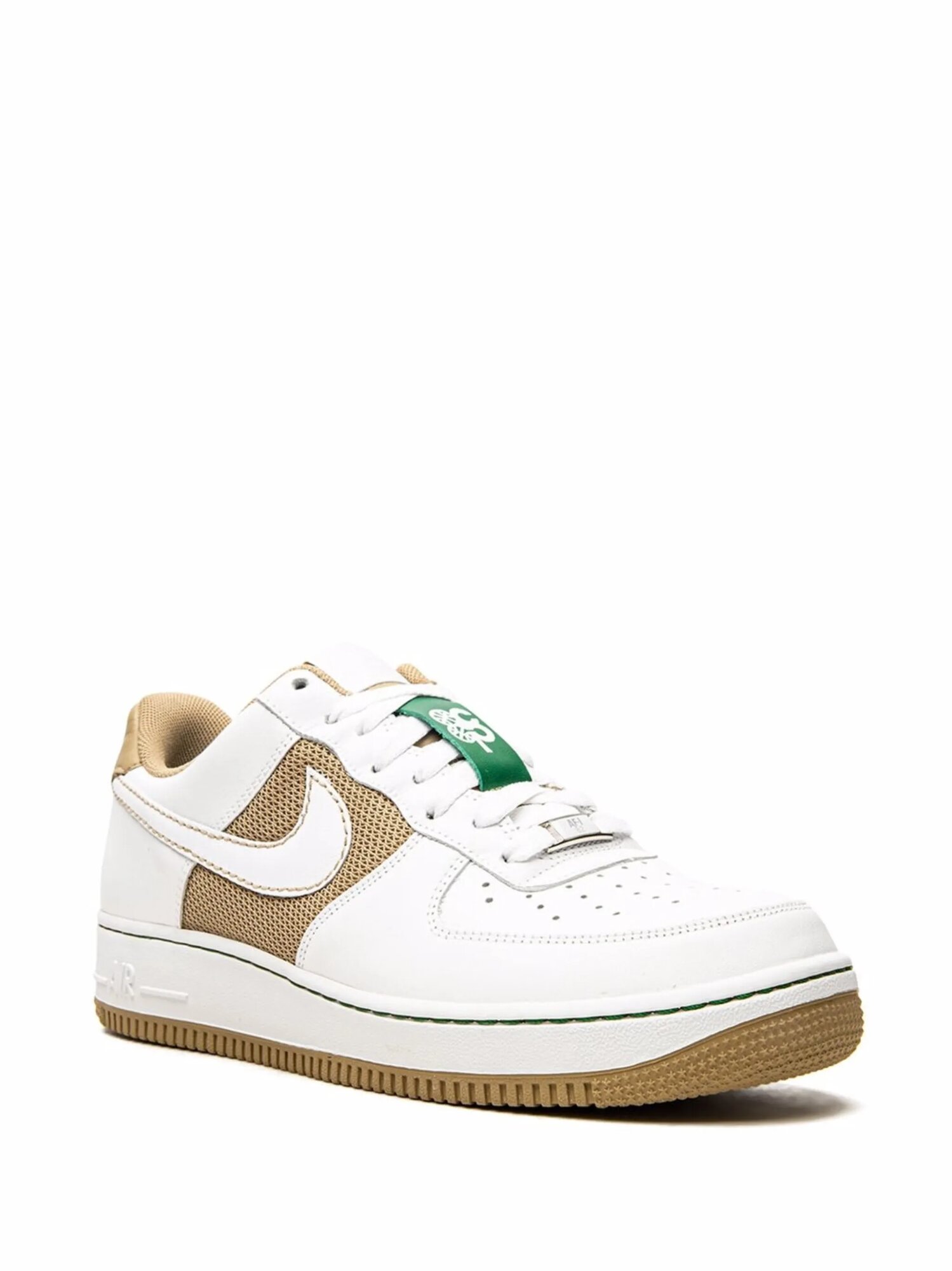 Кроссовки NIKE Air Force 1 '07, размер 9.5 US, серебристый — фото 1